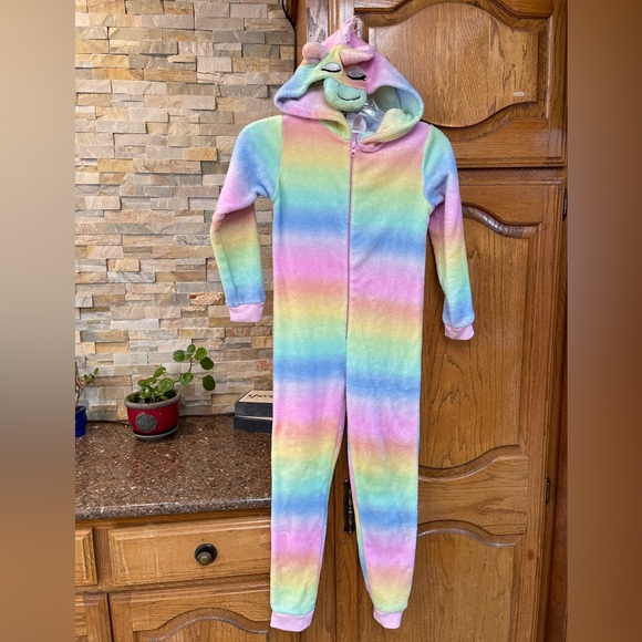 bmagical | Pajamas | Bmagical By Btween One Piece Pajama Sleepwear Unicorn Size 7 Onesie | Poshmark